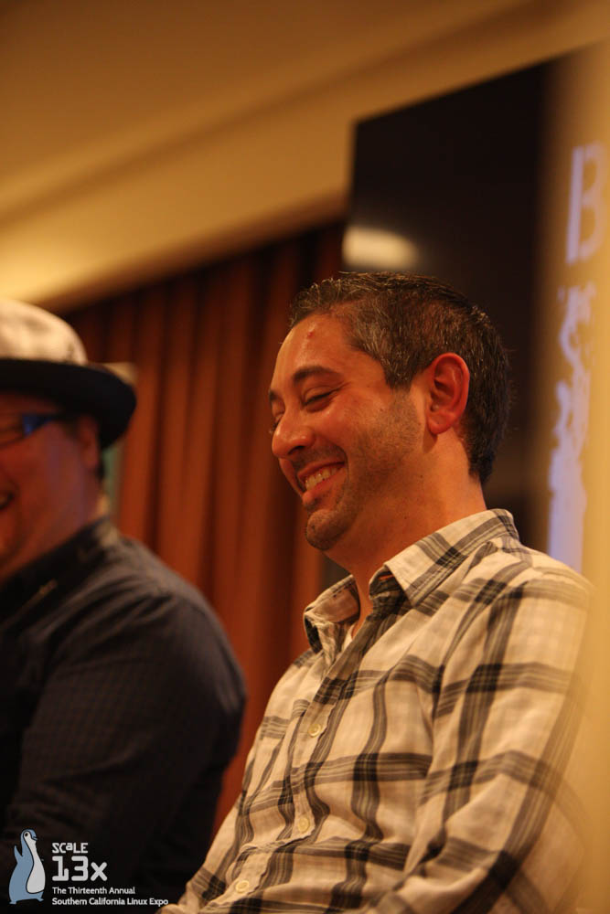 Jeremy Garcia on stage at Bad Voltage Live 2015 | Bad Voltage